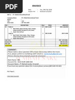 Vietnam Invoice Sample Template | PDF