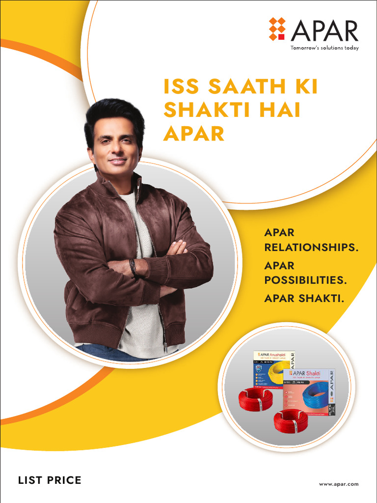 APAR-List Pricing Brochure JULY 2024 | PDF | Electrical Conductor | Inductor