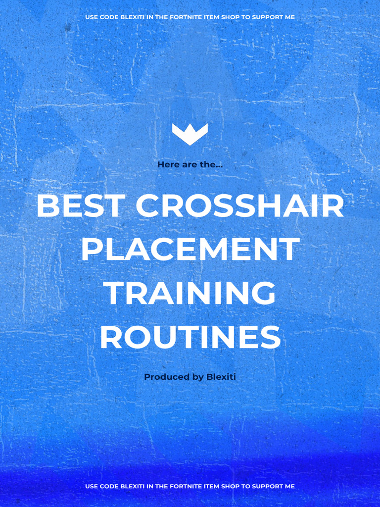 Best Crosshair Placement Training Routine | PDF