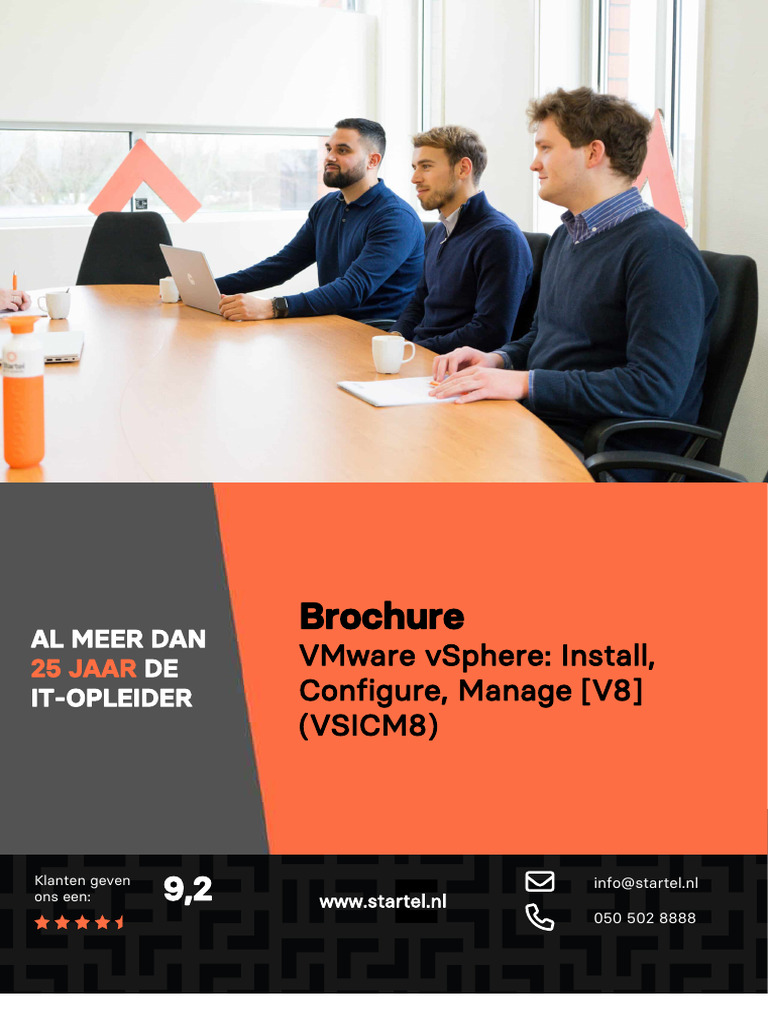 Startel Vmware Vsphere Install Configure Manage v8 Vsicm8 | PDF | Virtual Machine | Virtualization