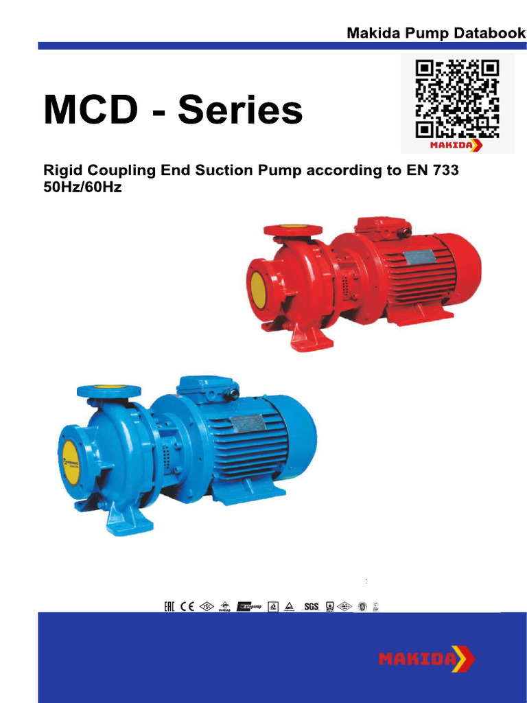 MCDT - MCDC - End Suction - Closed Coupling - S | PDF