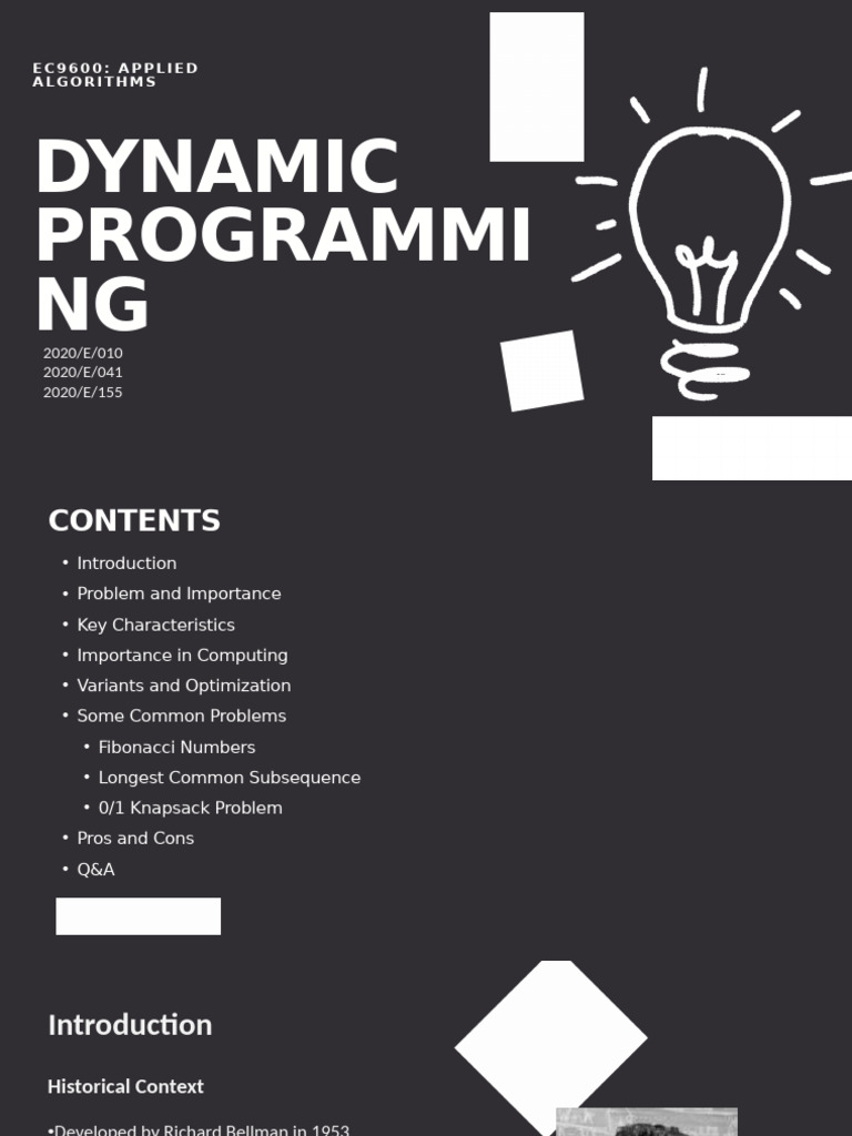 Dynamic_programming | PDF | Dynamic Programming | Computer Science Dynamic_programming | PDF | Dynamic Programming | Computer Science