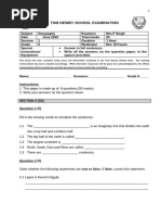 A Level NEA Guide To Titles and Proposal Forms | PDF | Hypothesis ...