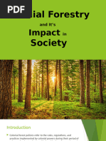 Class-9 History PPT Chapter-4 Forest Society and Colonialism | PDF ...