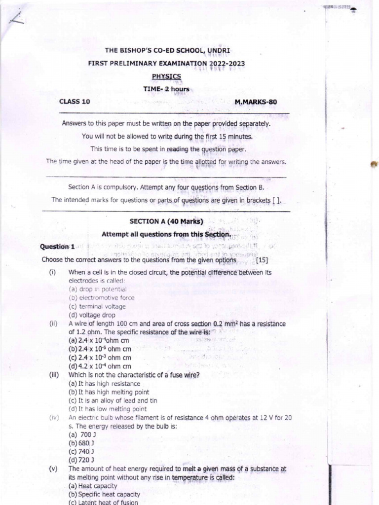 Practice papers | PDF