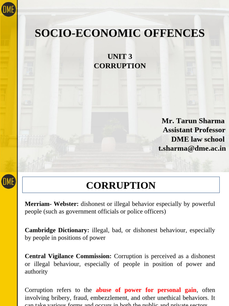 UNIT_3.1 | PDF | Political Corruption | Corruption