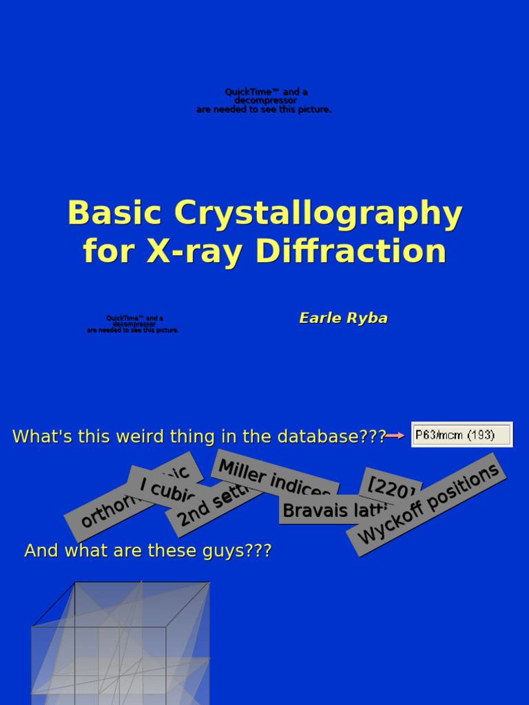 Diffraction Crystallography Distrib 2015 | PDF | Crystal Structure | Euclid