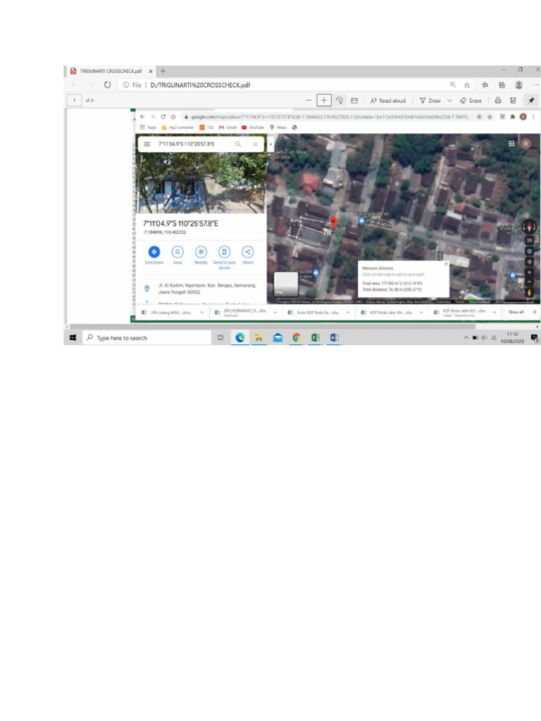 denah berdasar google map | PDF