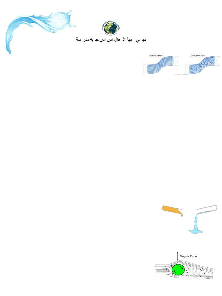 Fluid Dynamics Worksheet Grade 11 | PDF | Fluid Dynamics | Viscosity