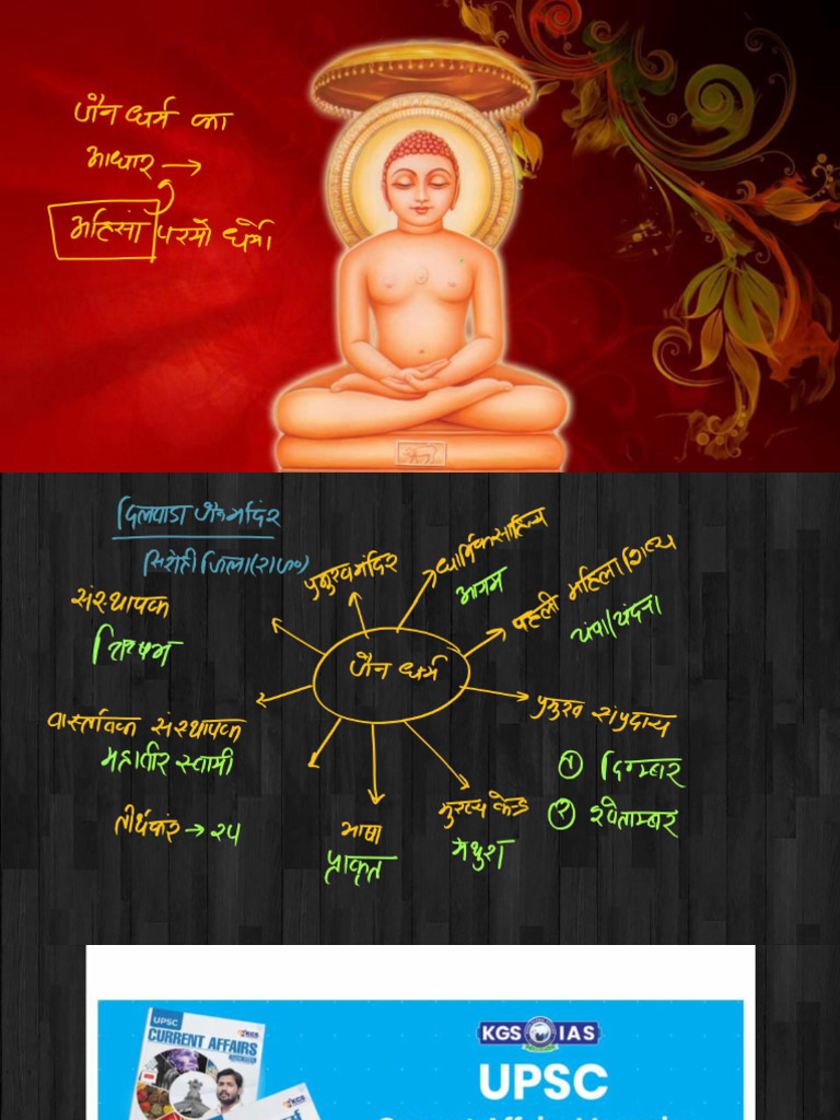 Lecture-07 - - Jainism - - जैन धर्म (Part-01) - 6202483402 | PDF