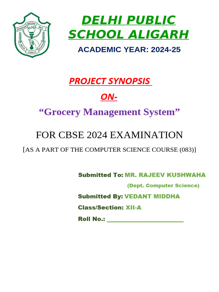 Grocery Management System | PDF | Relational Database | My Sql
