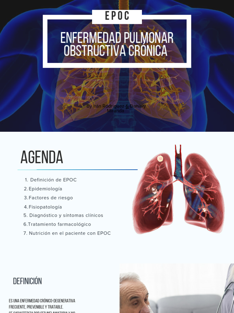 Epoc 1 | PDF | Enfermedad pulmonar obstructiva crónica | Obesidad