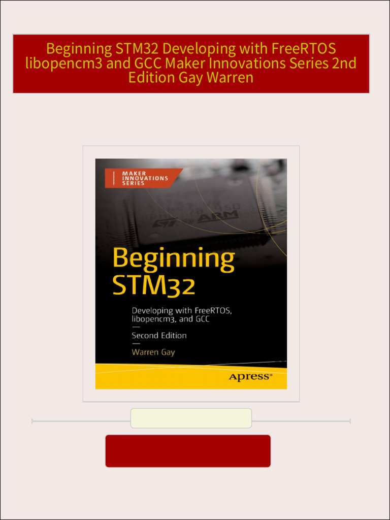 Buy ebook Beginning STM32 Developing with FreeRTOS libopencm3 and GCC ... Buy ebook Beginning STM32 Developing with FreeRTOS libopencm3 and GCC ...