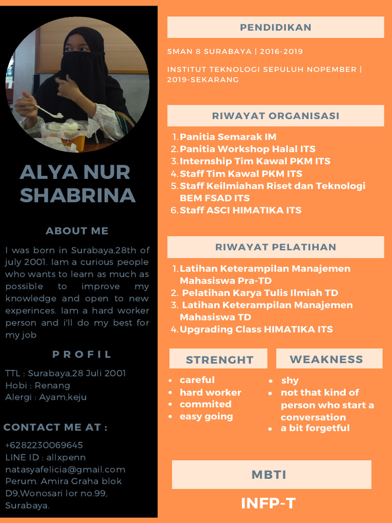Cv Alya Nur Shabrina | PDF