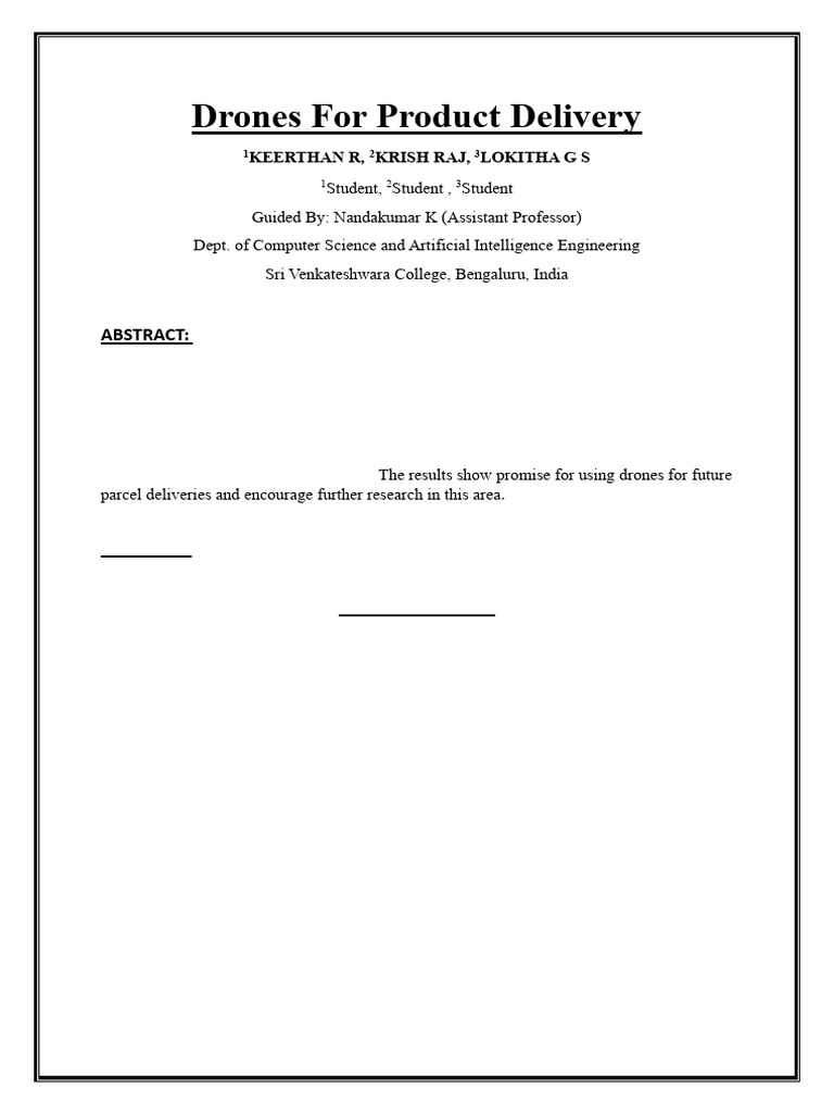 PAPER_WRITEUP[rm] | PDF | Unmanned Aerial Vehicle | Risk