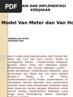 Implementasi Inpres 2025: Teori Van Meter | PDF