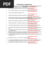 Calvin Cycle Worksheet | PDF | Biology | Biochemistry
