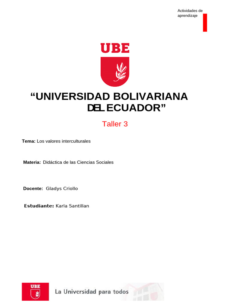 Taller 3 CSS | PDF | Ecuador | Aprendizaje