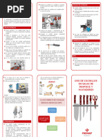 Uso Correcto Del Cutter | PDF
