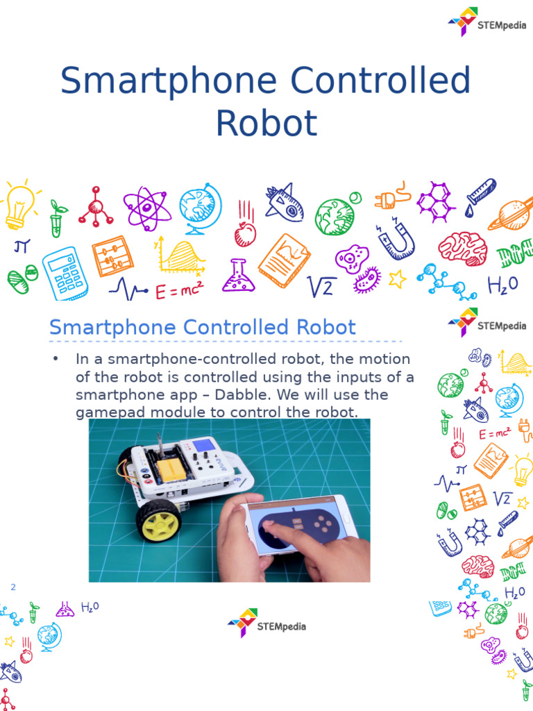 Lecture Slide 4.1.4 Smartphone Controlled Robot Programming | PDF | Smartphone | Software