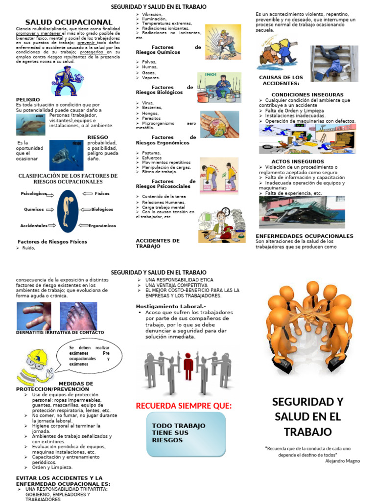 TRIPTICO SST (1) | PDF