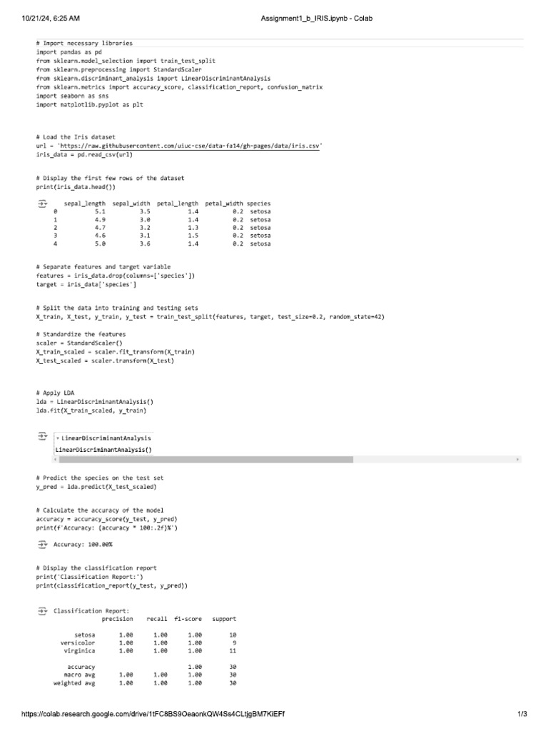 ML 1 Practical SPPU AI&DS | PDF