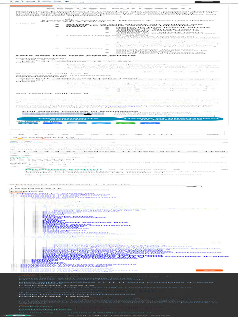 Reduce Function Mulesoft Dataweave Functions Pdf Function Mathematics Amazon Web Services