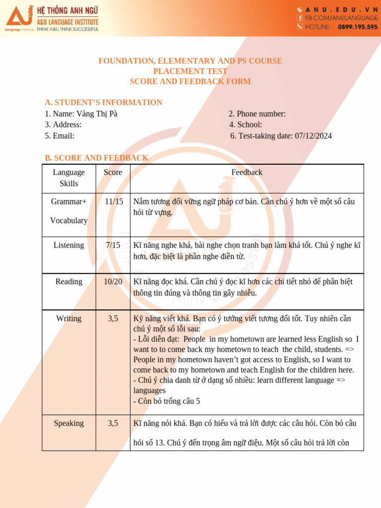 Template fb form cơ bản MT | PDF