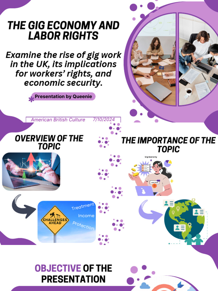 UK Gig Economy: Workers' Rights & Impact | PDF | Economies | Labor