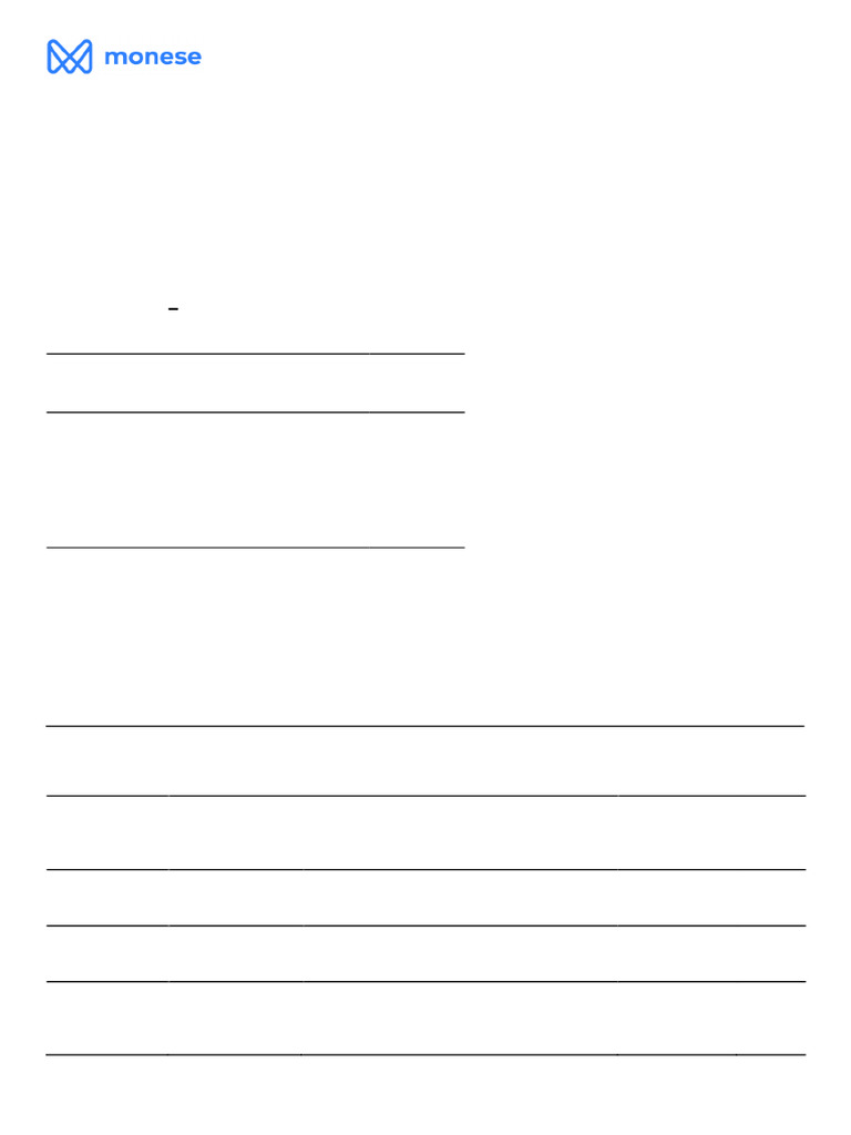 UK Monese Bank Statement | PDF | Pay Pal | Financial Services