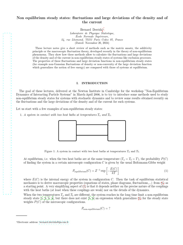 Non Equilibrium Steady States: Fluctuations and Large Deviations of The ...