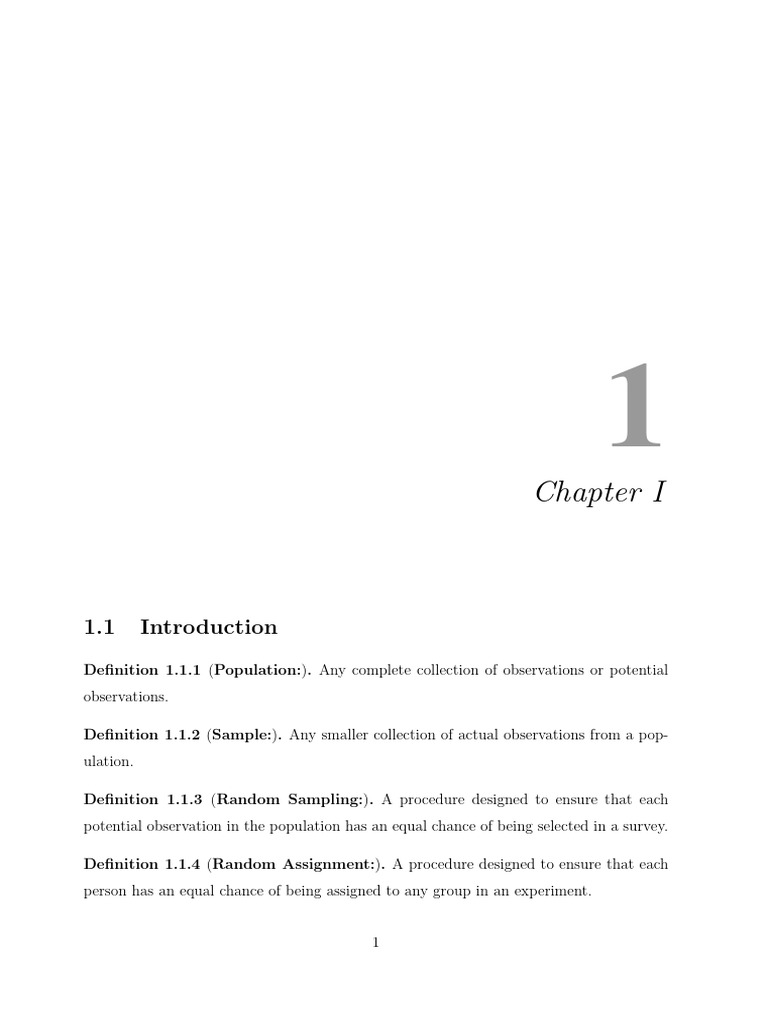 Intro_stat | PDF | Level Of Measurement | Probability Theory