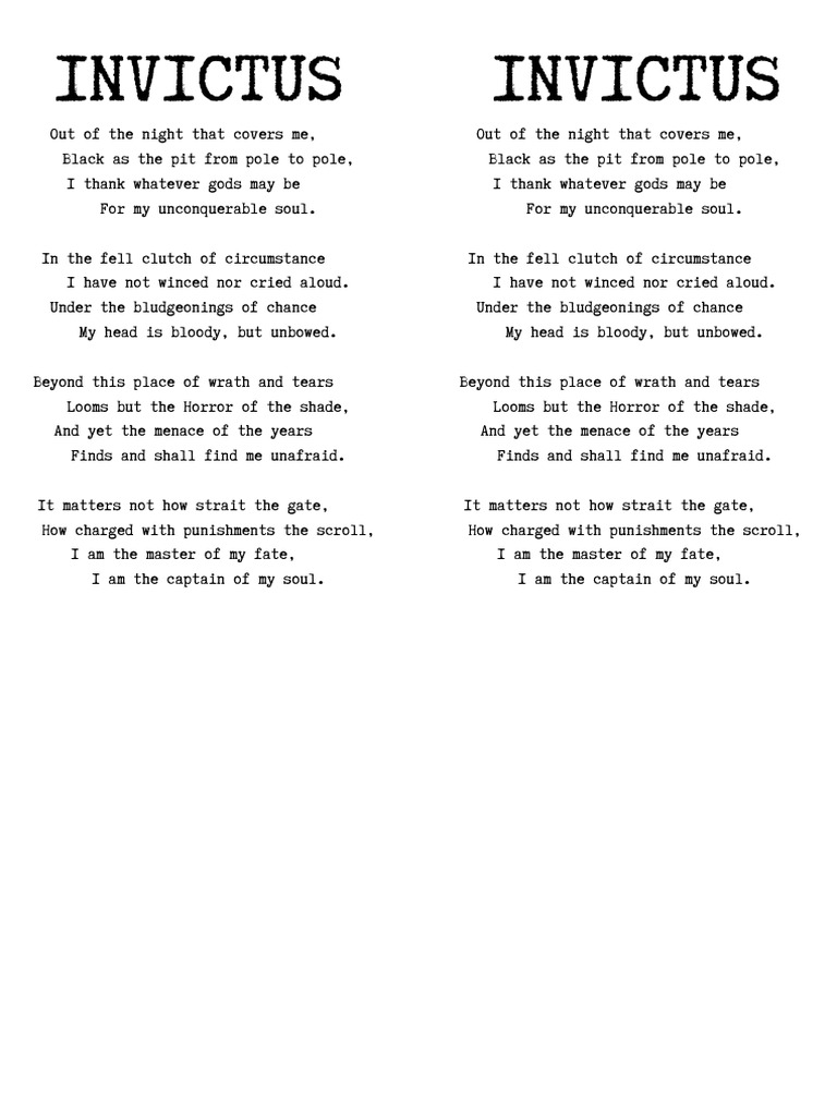 INVICTUS | PDF
