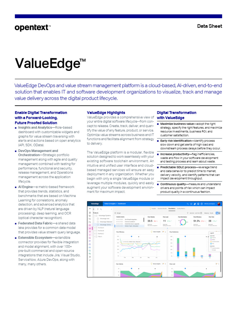 Micro Focus Valueedge Ds | PDF | Cloud Computing | Agile Software ...