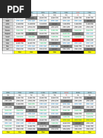2025 Printable 4 on 4 Off Calendar | PDF