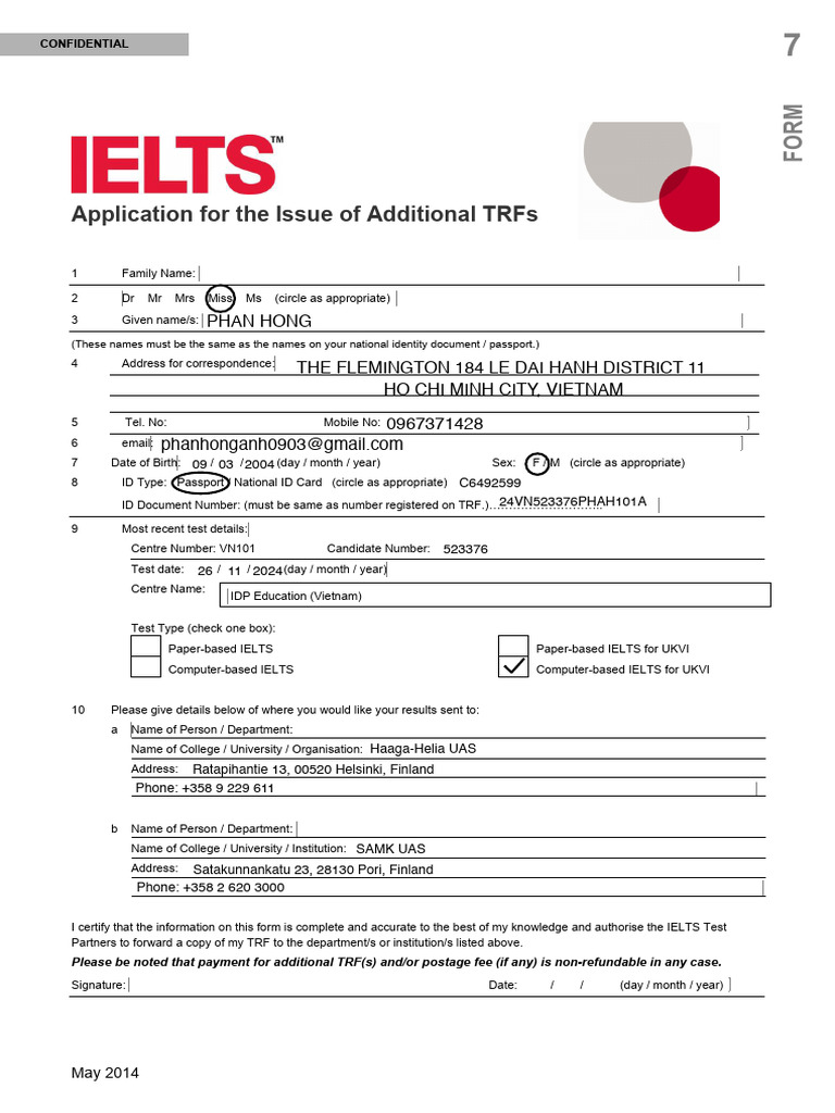 Additional-TRF-Application-Form PHA 1 | PDF | Access Control | Government And Personhood