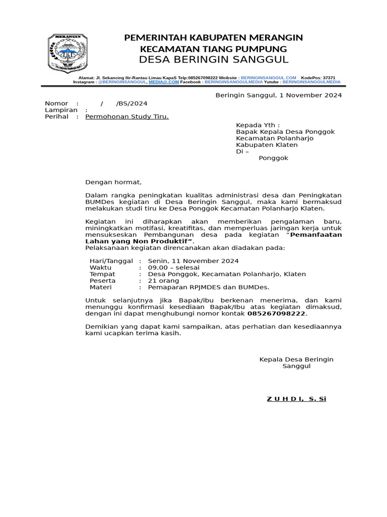 Surat-Study tiru | PDF