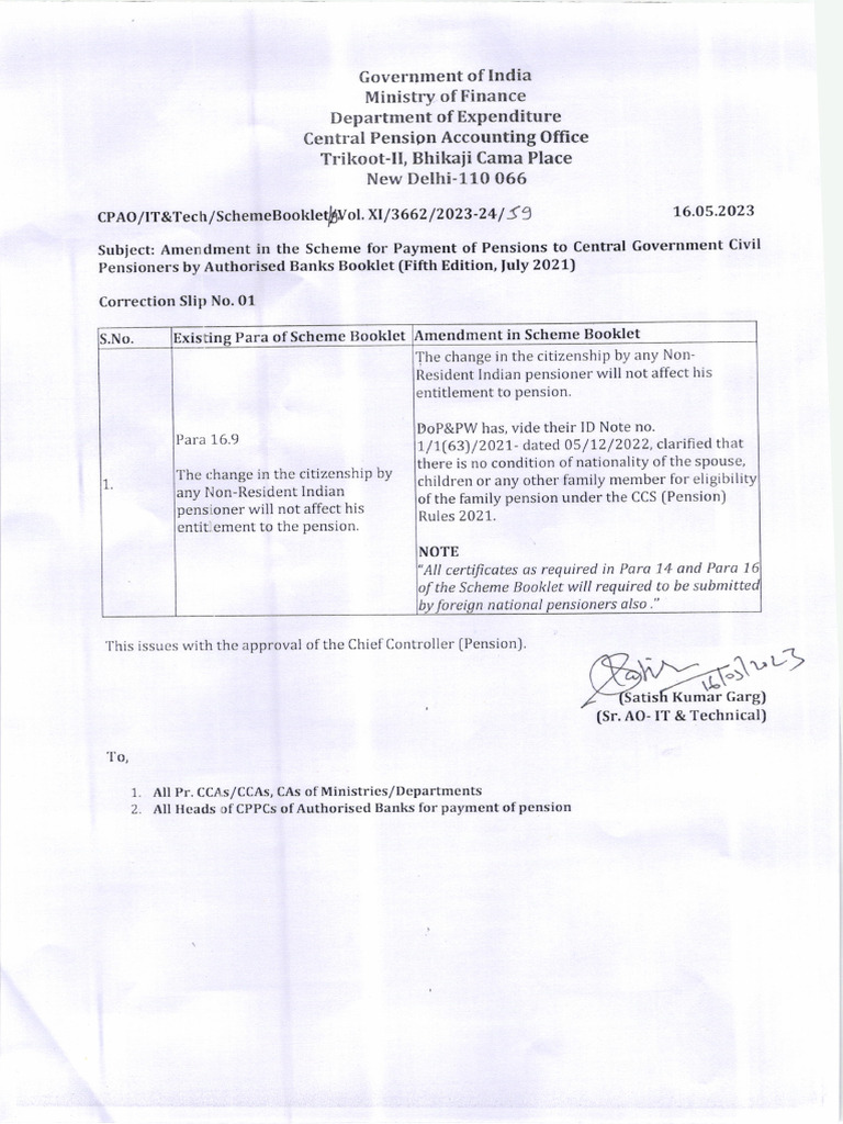 Cpao It Tech Scheme Booklet 59 | PDF | International Law | Employee Benefits