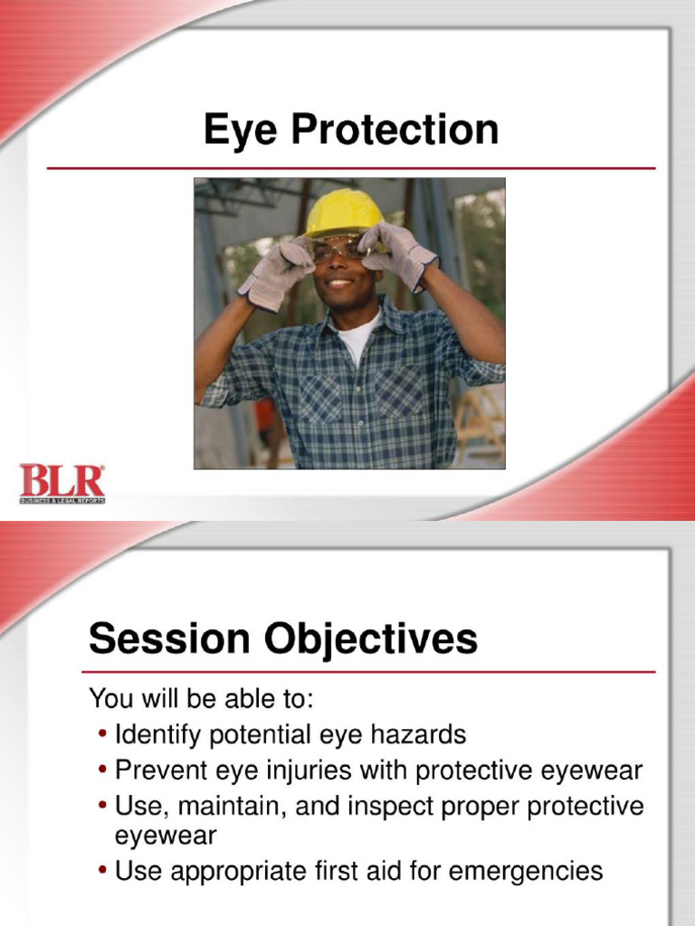 Eye Sight Protection | PDF