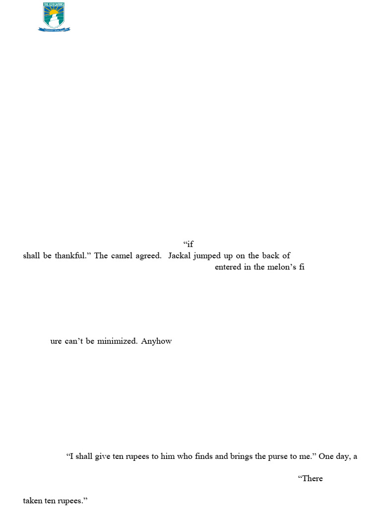 10th Class English Translation Paragraphs | PDF | Ali | Muhammad