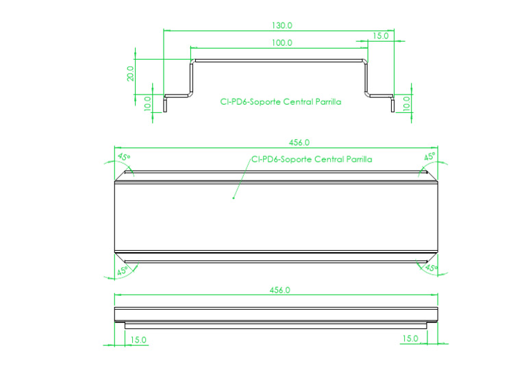 CL PD6 Soporte Central Parrilla | PDF