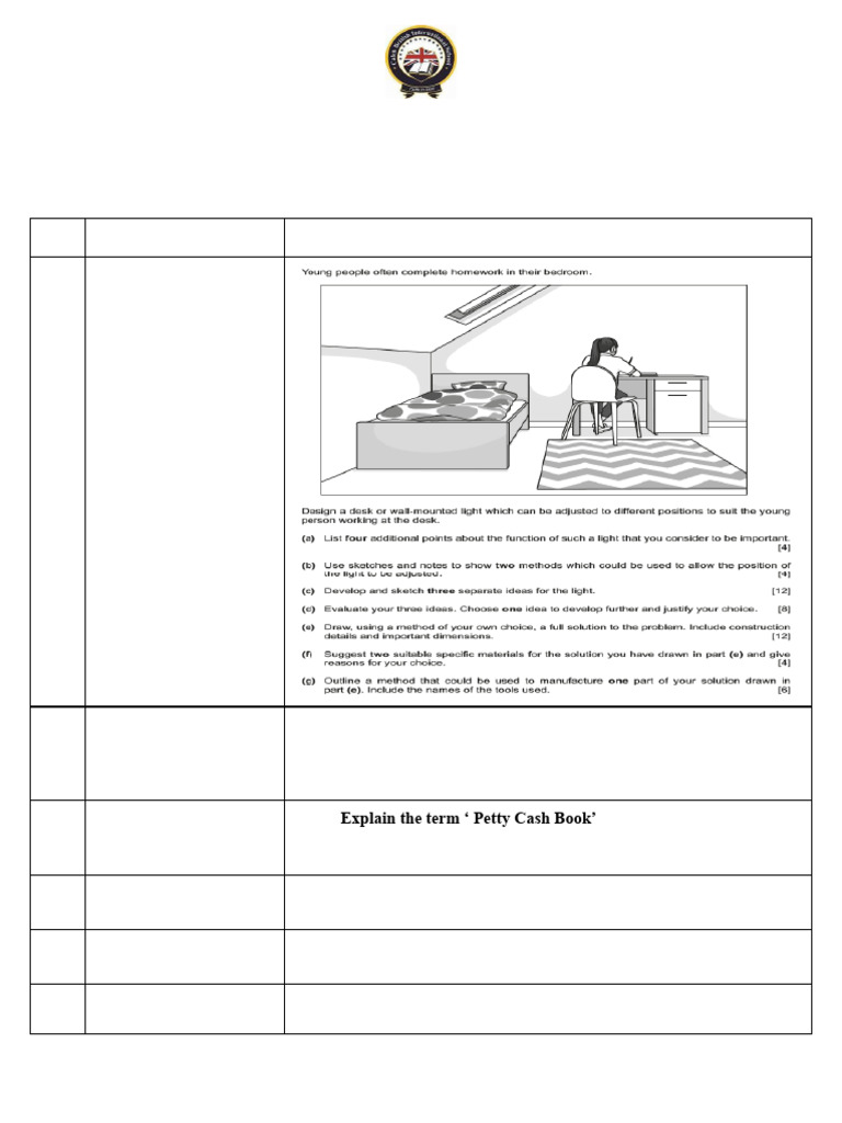 Year 10 Intg First Term Ha - December, 2024 | PDF | Textbook
