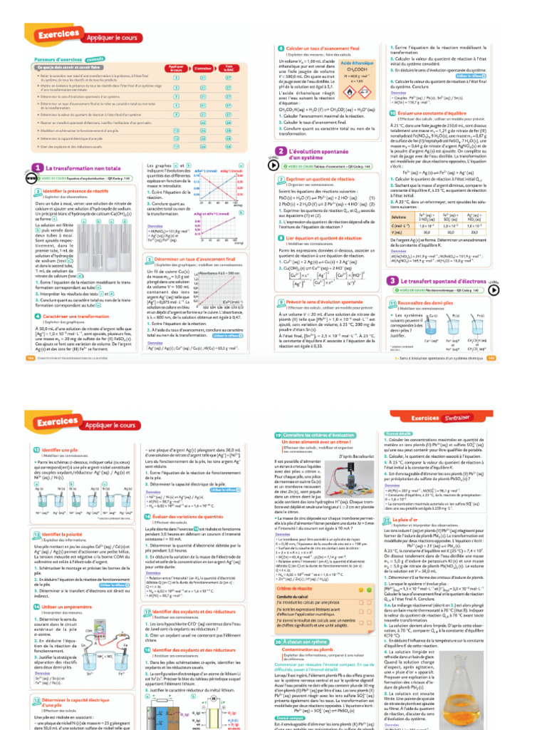 TleSPC 2020 CHAP 2 Exos Livre | PDF