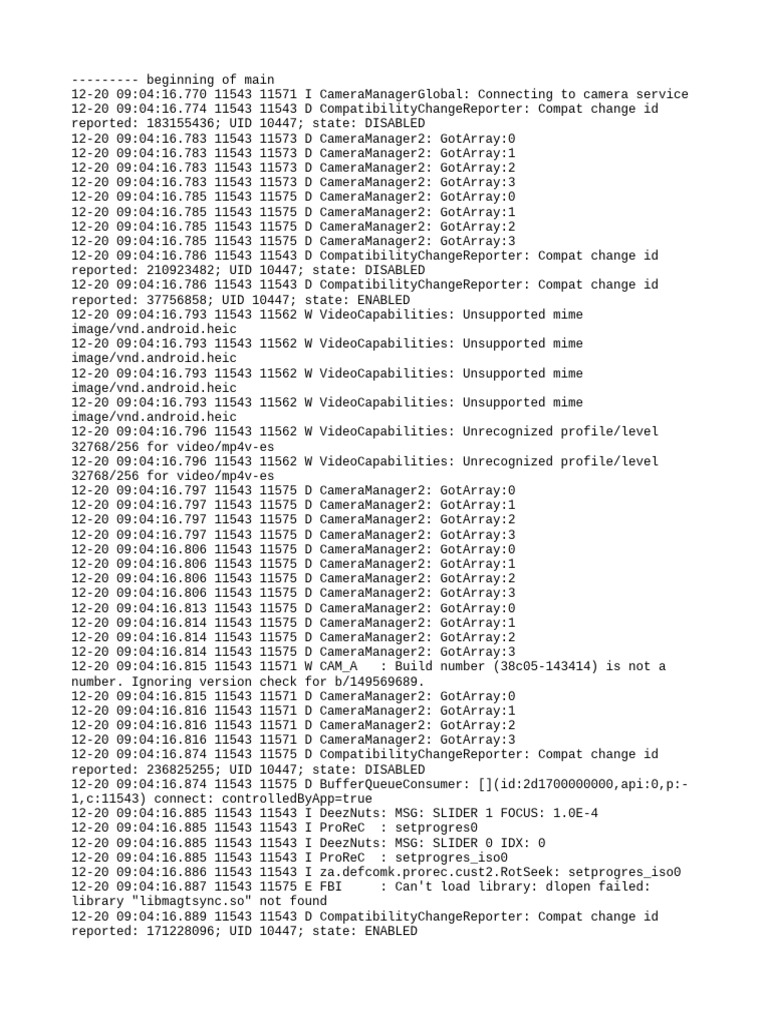 Log Cat 1734674656712 | PDF | Software Engineering | Computer Programming
