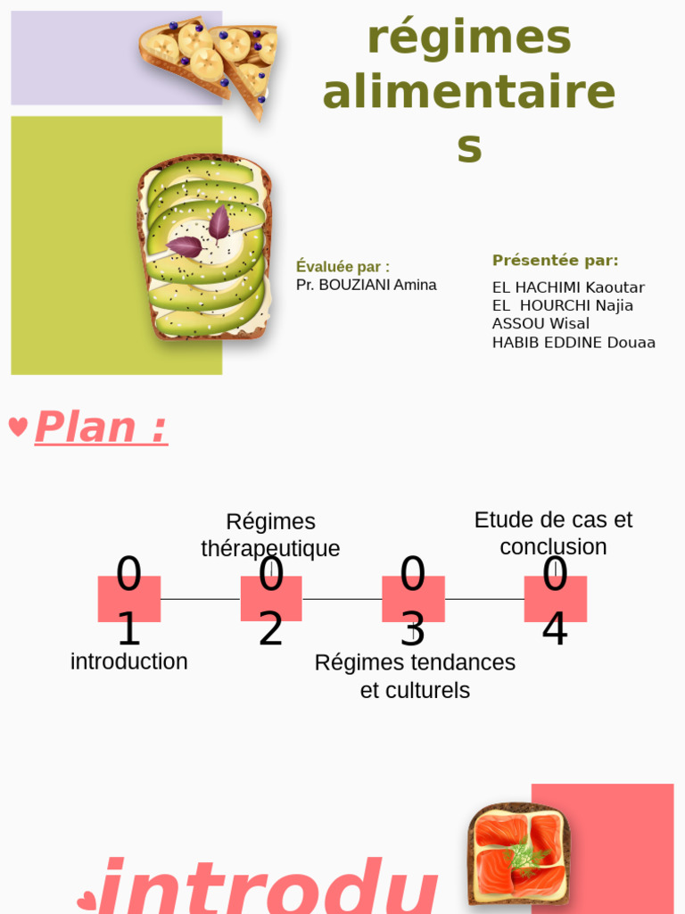 Régimes alimentaires : histoire et types | PDF | Gluten | Diabète