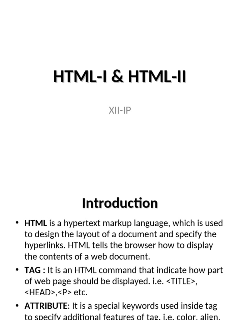 10 Html Pdf Html Element Html