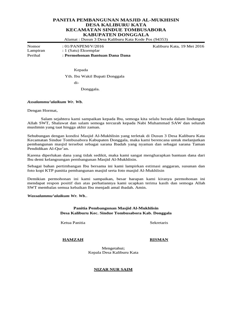 Proposal Lomba MTQ | PDF