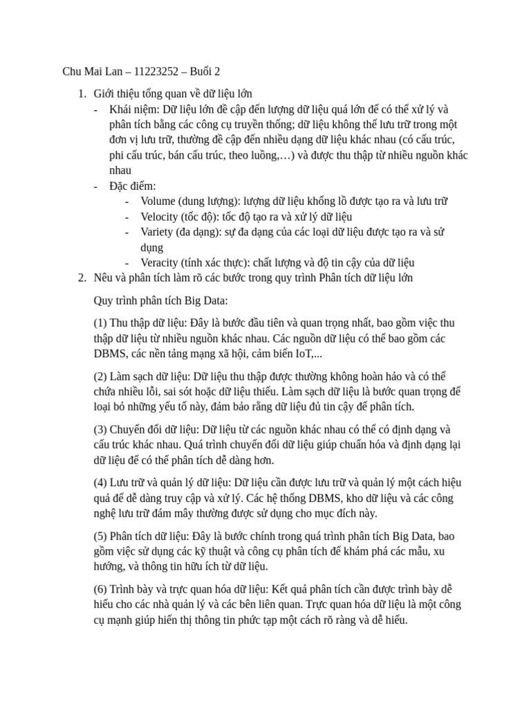 Phạm Thị Khánh Huyền - Btap Buổi 2 | PDF