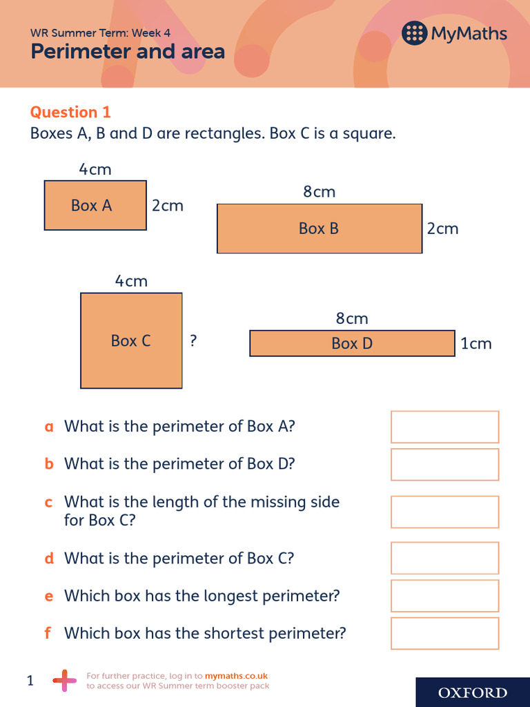 Perimeter and Area Practice Questions | PDF | Area | Quantity