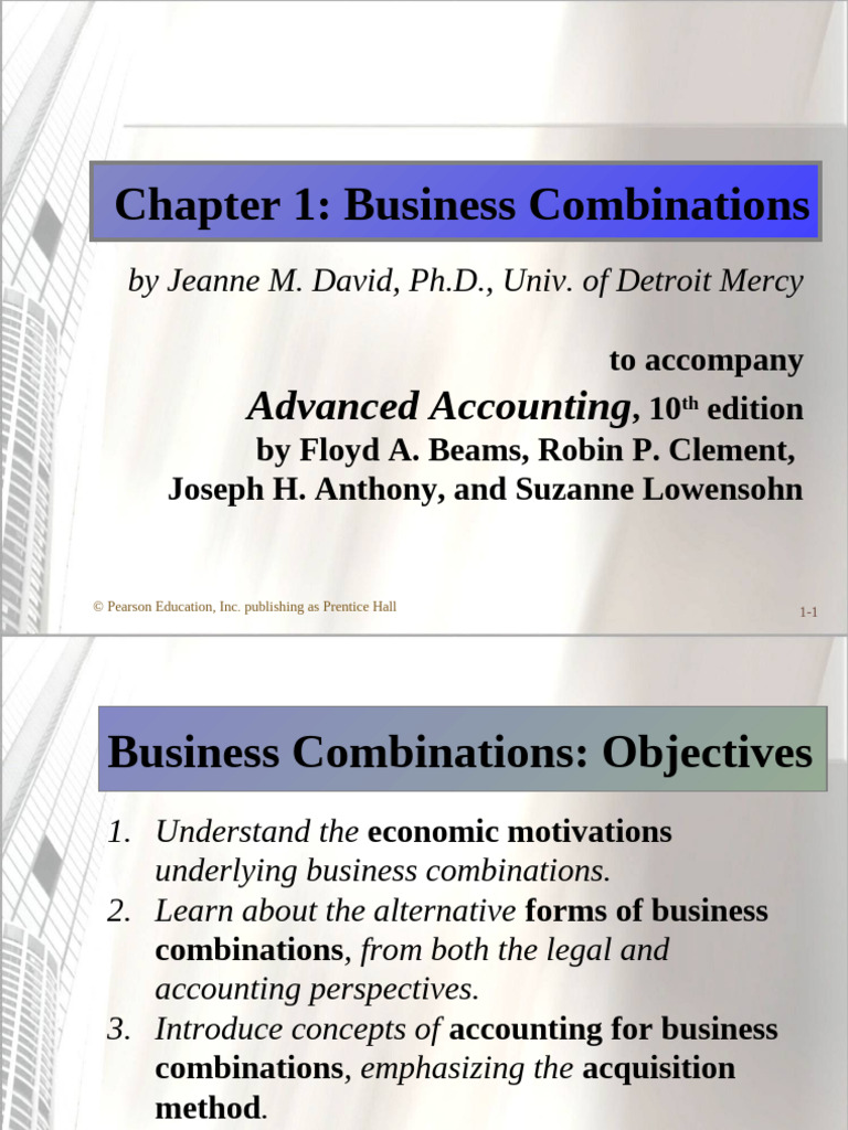 Business Combinations Overview | PDF | Consolidation (Business ...